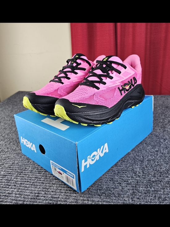 Hoka | Shoes | Hoka Challenger 8 Size 75b Pink Black Running Shoes New ...